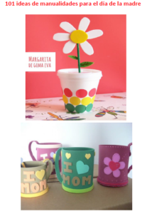 101 ideas de manualidades para el día de la madre - AYUDA DOCENTE
