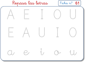 Cuadernillo de actividades para trabajar las vocales - AYUDA DOCENTE