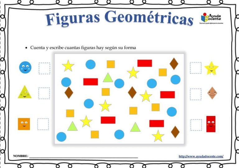 Aprendiendo las figuras geométricas - AYUDA DOCENTE