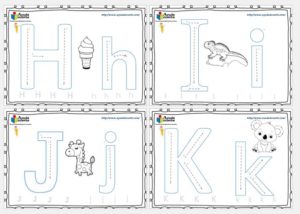 Fichas para repasar y colorear el abecedario imprimir - AYUDA DOCENTE