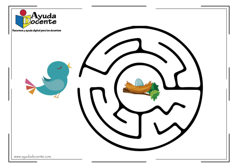 Laberintos para niños de diferentes edades - AYUDA DOCENTE
