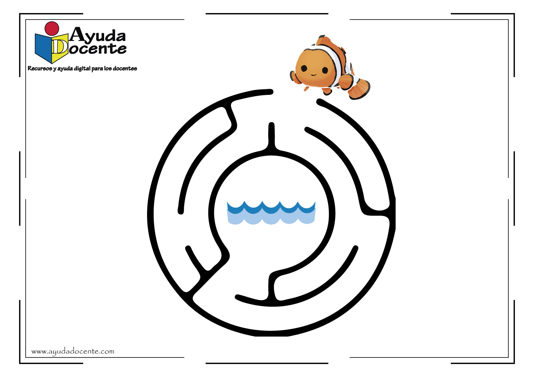 Laberintos para niños de diferentes edades - AYUDA DOCENTE