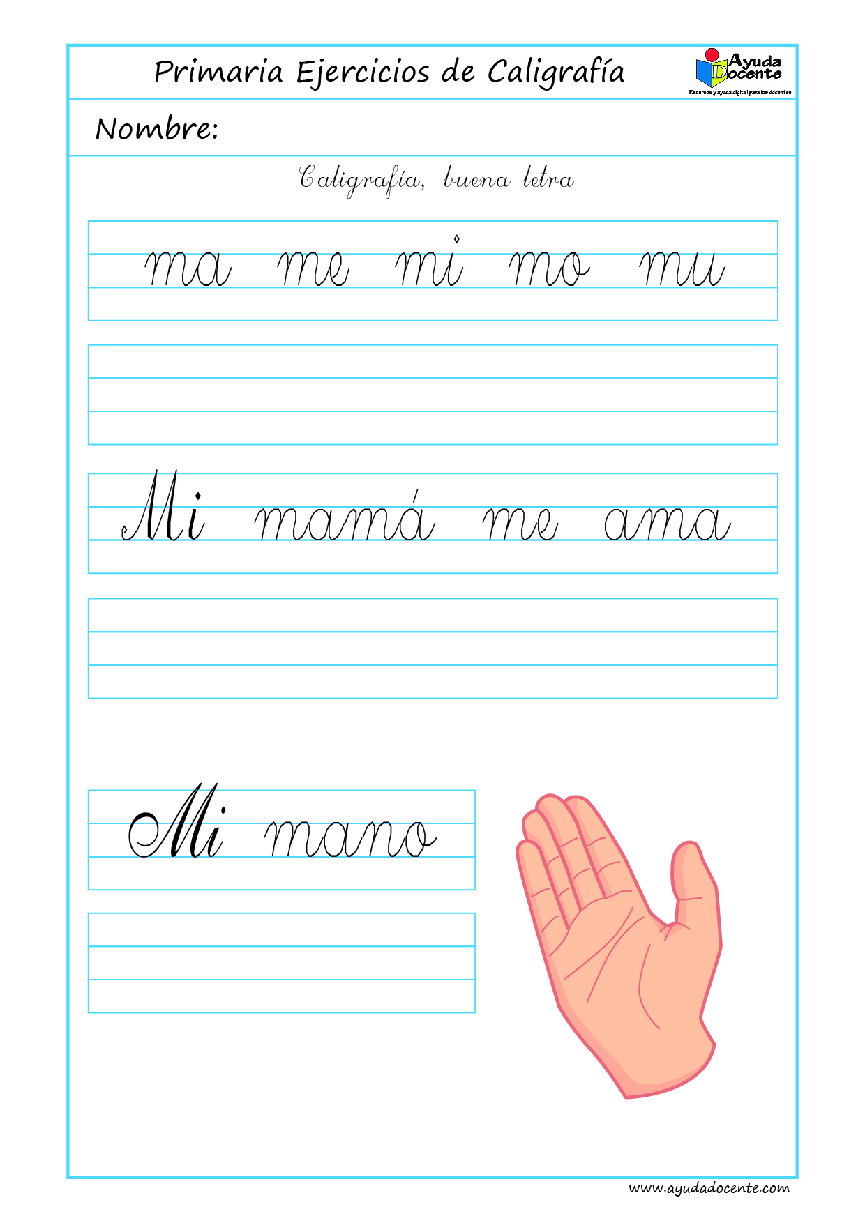Ejercicios para mejorar la letra pdf - AYUDA DOCENTE