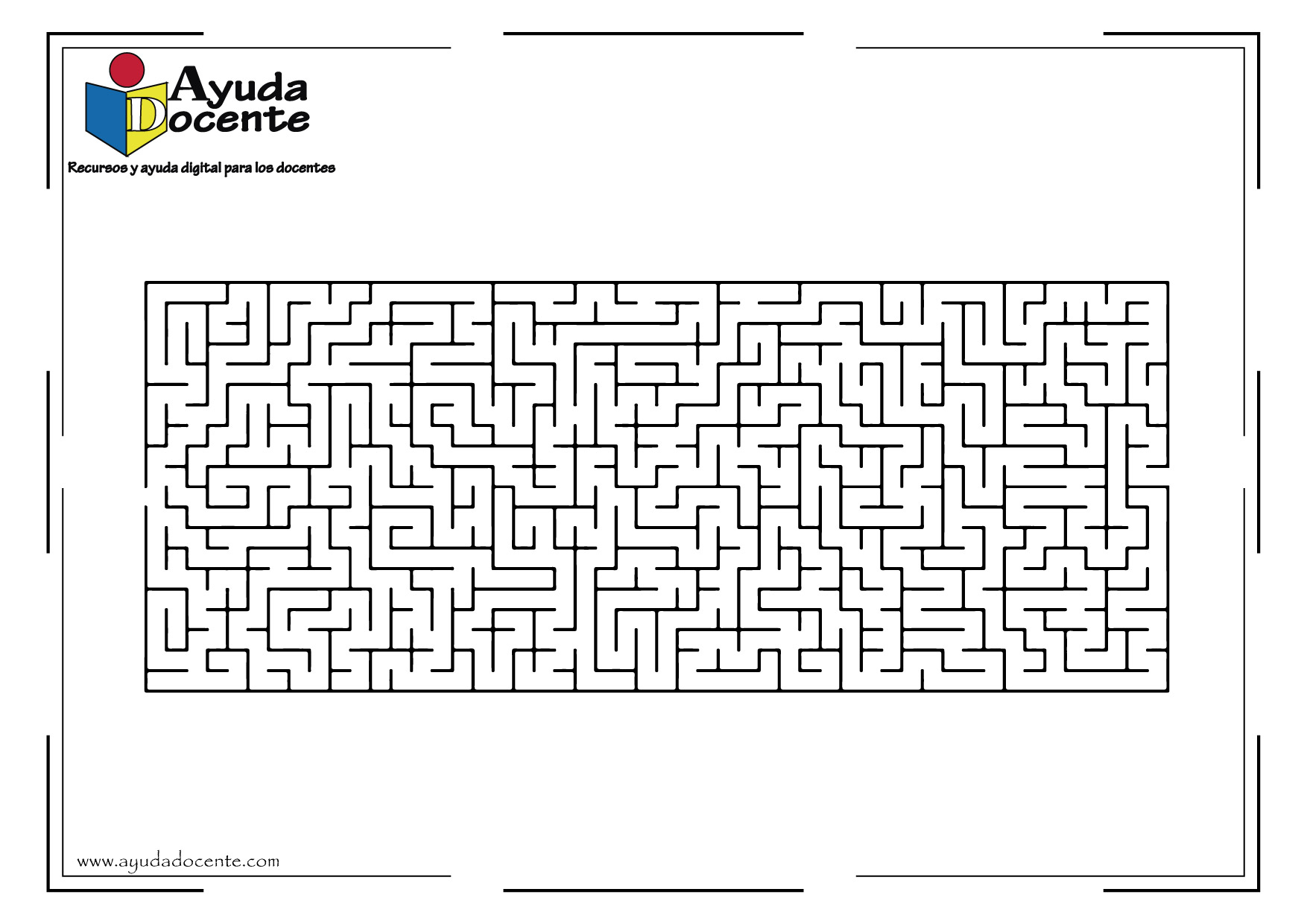 Laberintos para niños de diferentes edades - AYUDA DOCENTE
