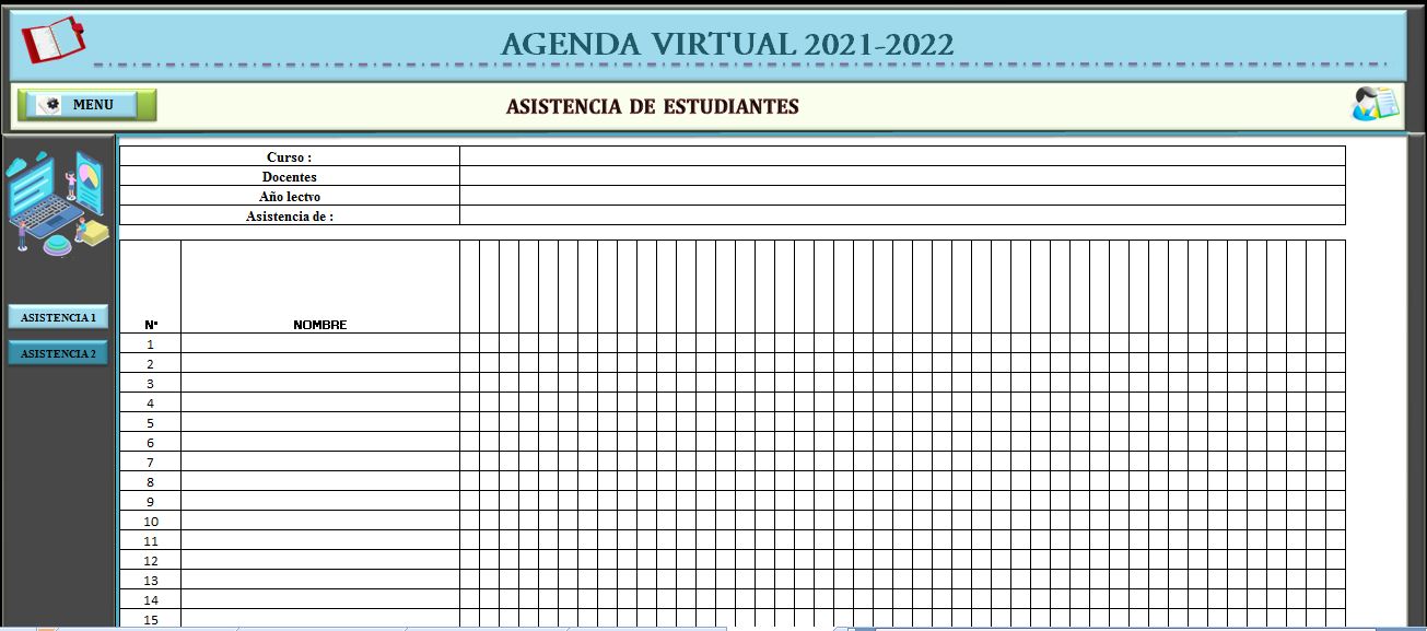 AGENDA DIGITAL PARA DOCENTE 2021 GRATIS - AYUDA DOCENTE