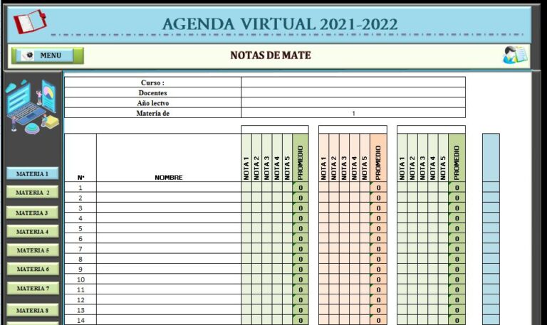 AGENDA DIGITAL PARA DOCENTE 2021 GRATIS - AYUDA DOCENTE