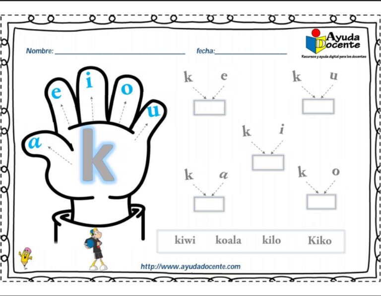 Actividades con sílabas para niños - AYUDA DOCENTE